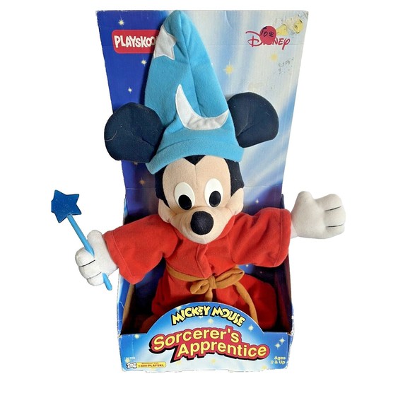 Playskool | Toys | Mickey Mouse Sorcerer Plush Apprentice Playskool ...